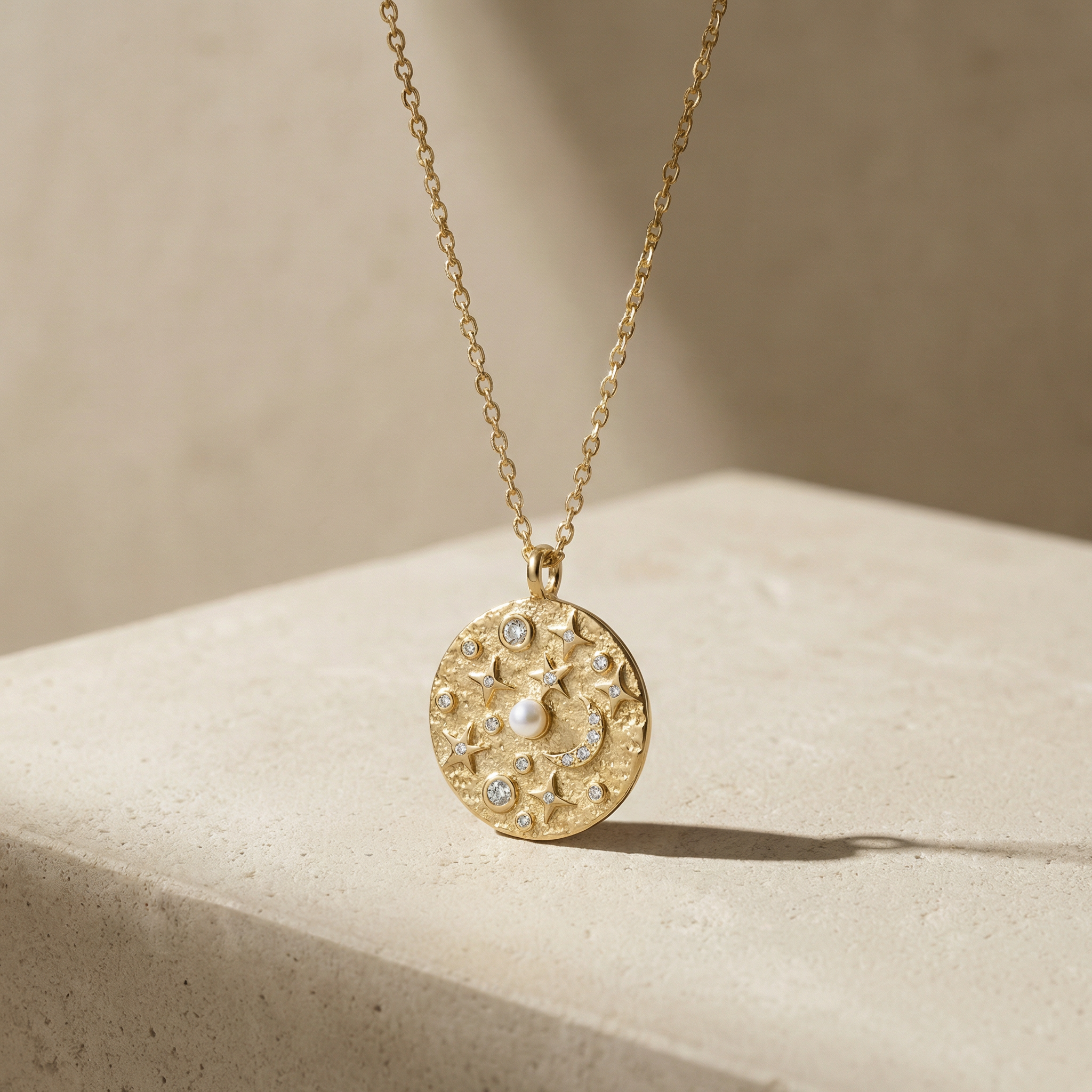Tahmina Coin Necklace | Meraki of London
