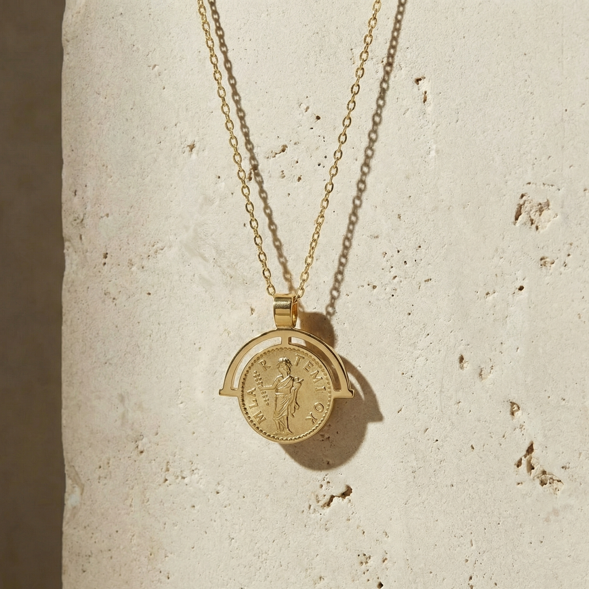 Malika Coin Necklace | Meraki of London